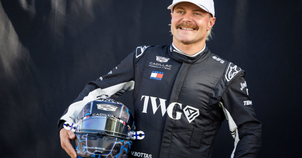 Valtteri Bottas’ race-used Cadillac F1 helmet heads to auction