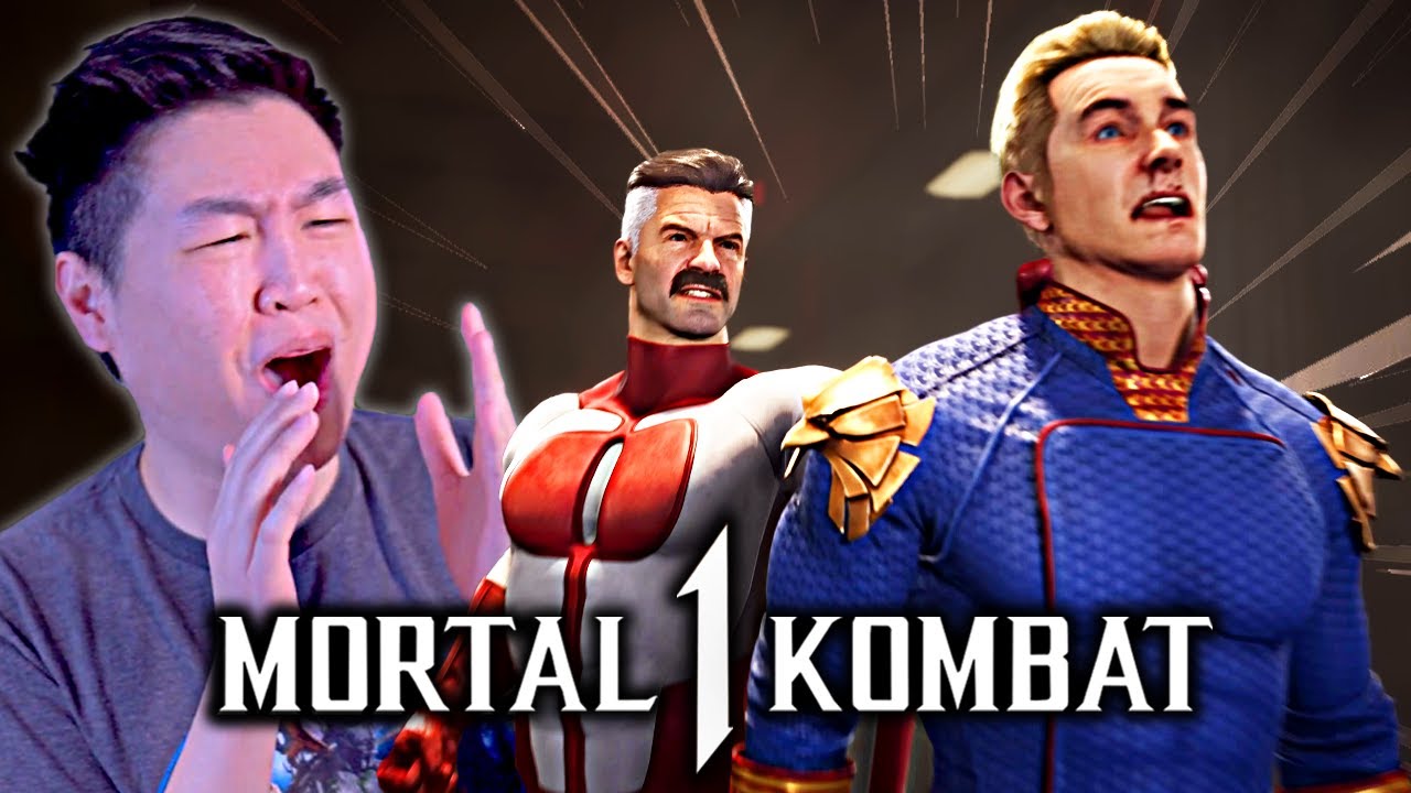 Epic Homelander vs Omni-Man trailer reaction for Mortal Kombat
