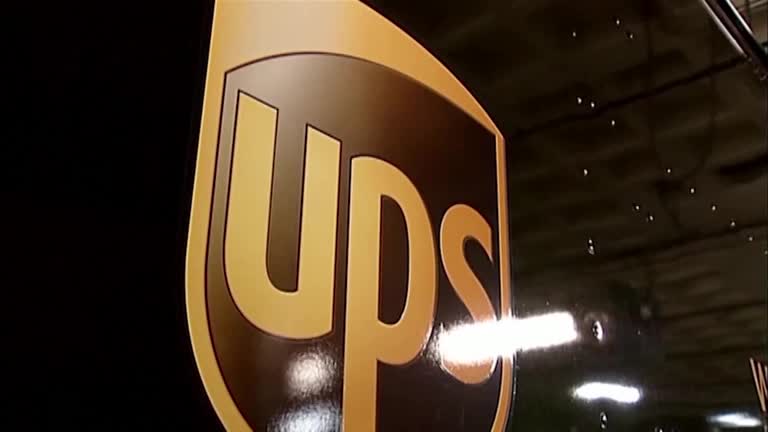 UPS shares fall after warning of Iran war fuel spike risk