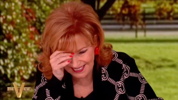 The View: Hugh Jackman steals Joy Behar's cue card to try and ask her ...