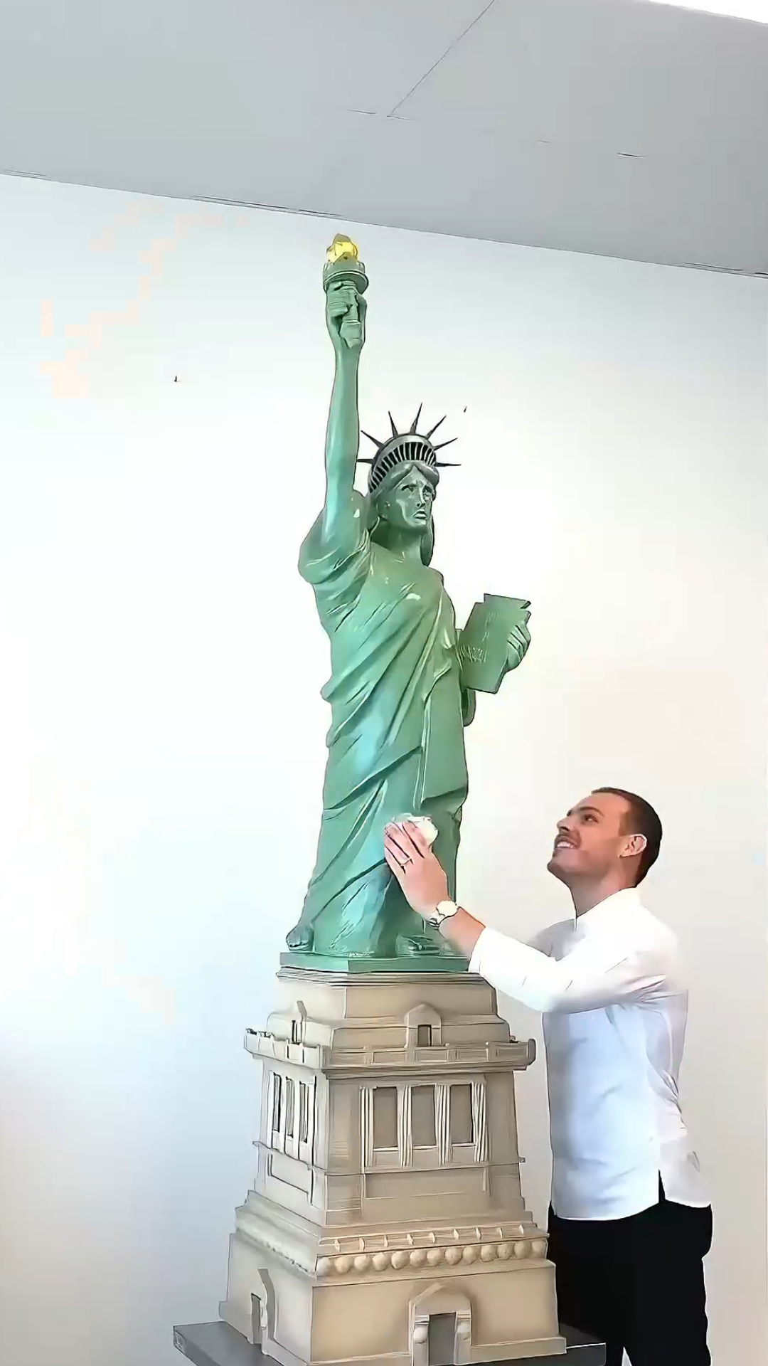 Chocolate Statue of Liberty!