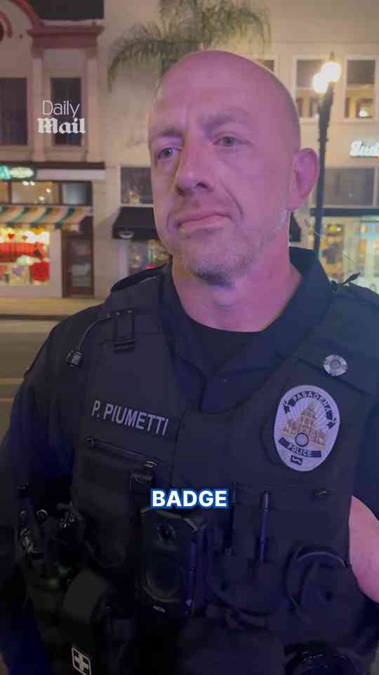 Man confronts police after claiming officers ignored theft report