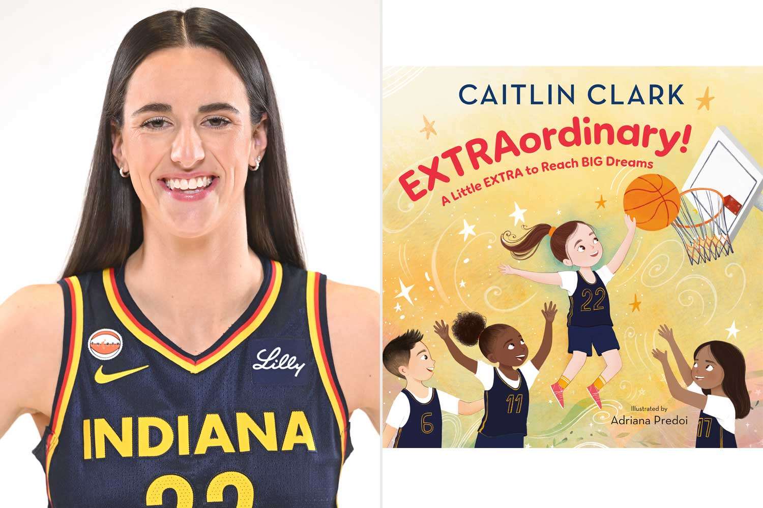 Basketball superstar Caitlin Clark announces new kids book “Extraordinary”!