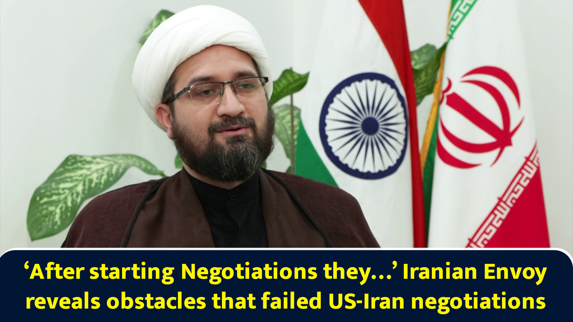 After starting negotiations they, Iranian envoy reveals obstacles that ...
