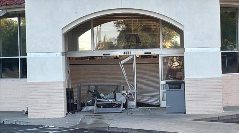 Deputies investigate possible attempted burglary after car drives into ...