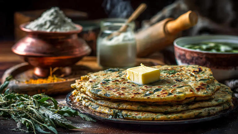 Bring warmth to your table with this flavourful fenugreek paratha ...