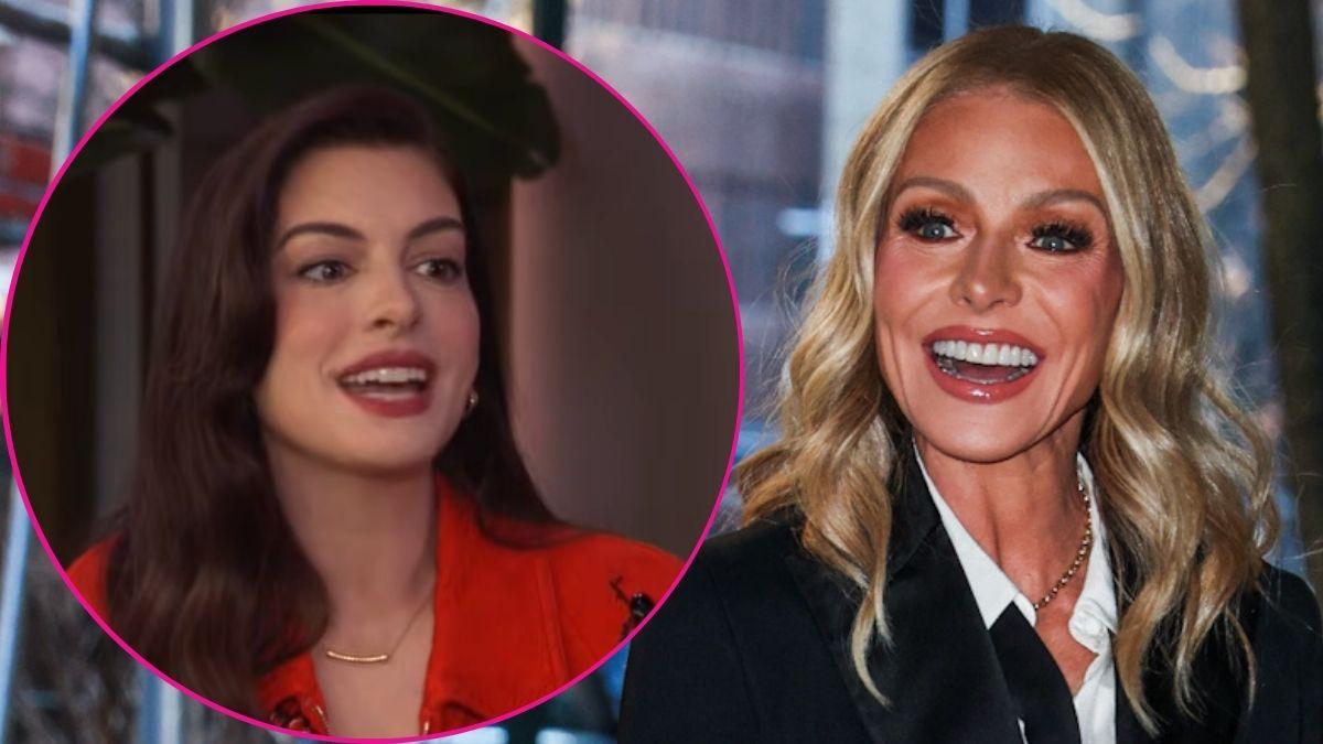 Kelly Ripa offers to babysit Anne Hathaway's kids as she takes 'first ...