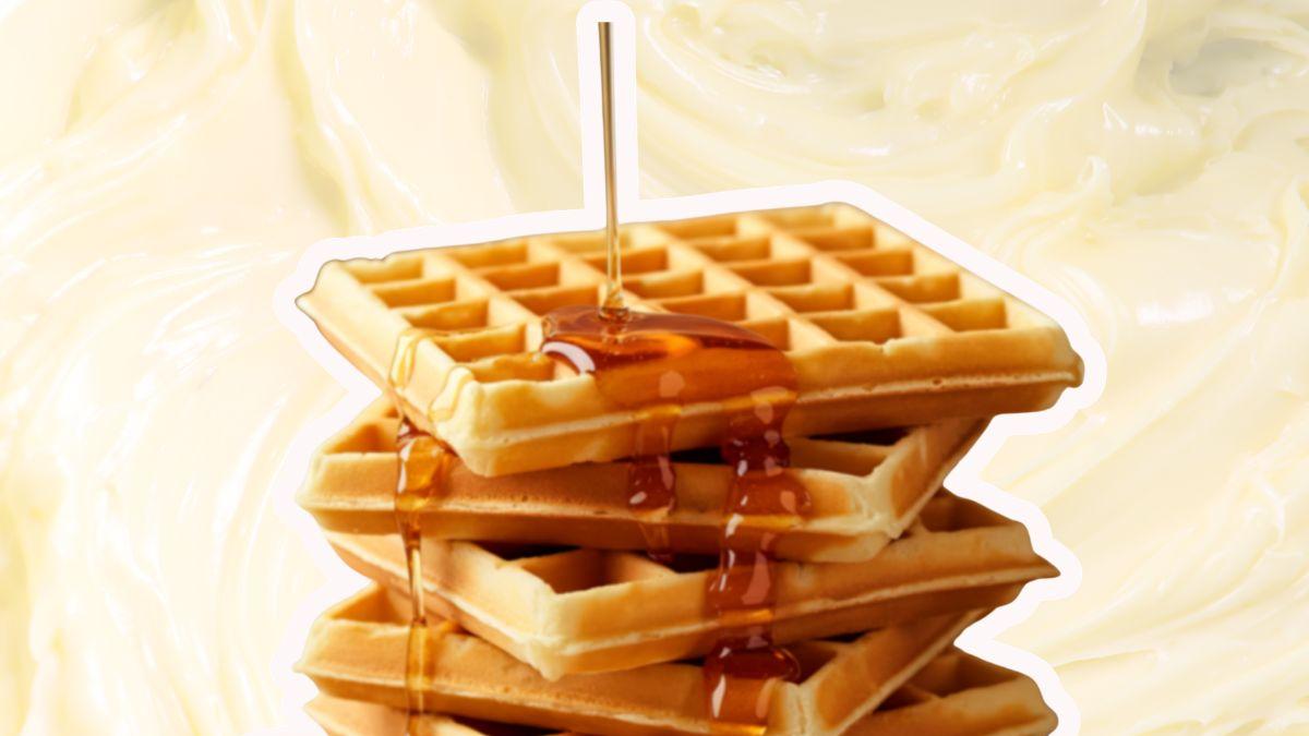 Receta de waffles al estilo americano