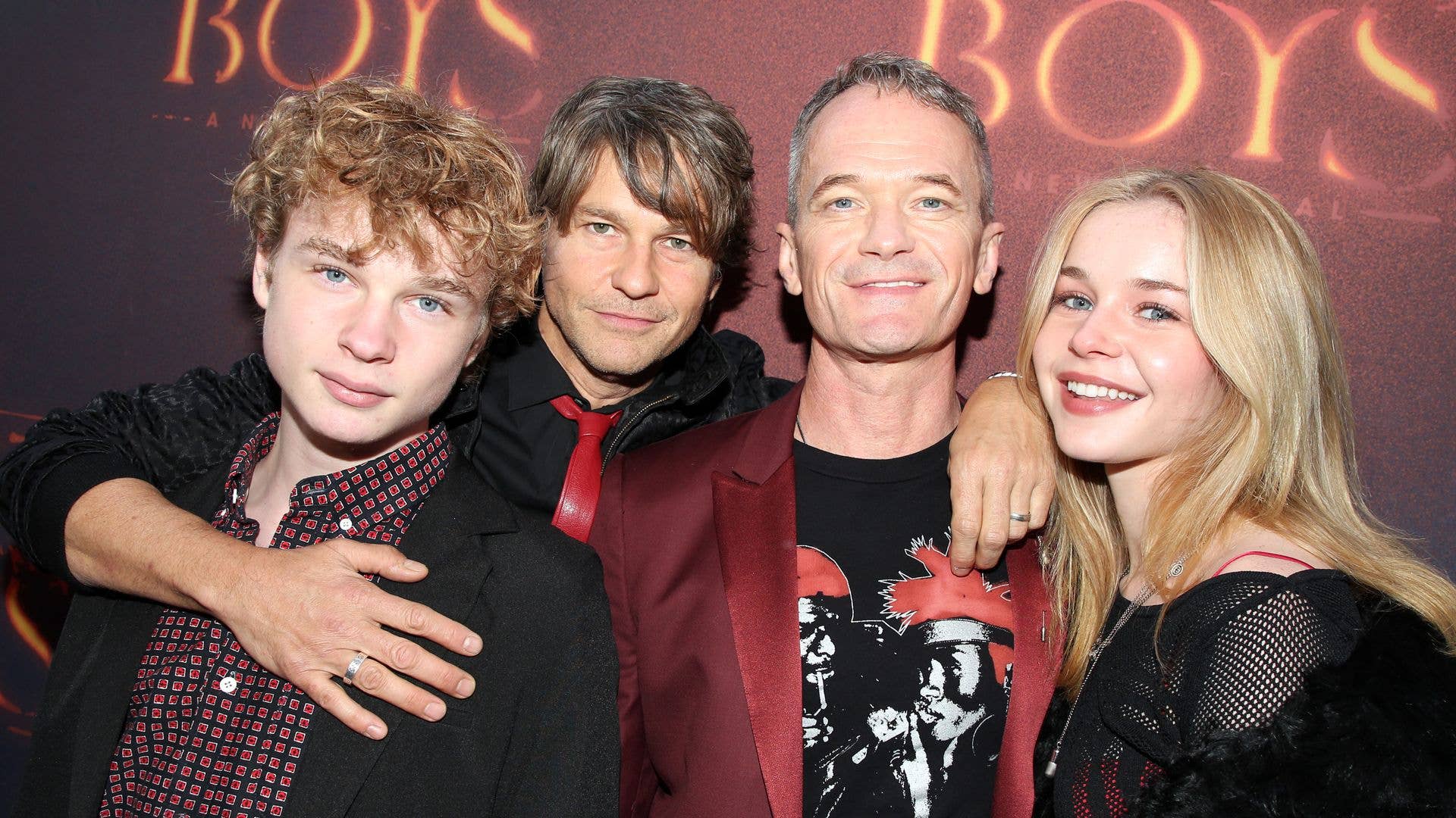 Neil Patrick Harris' teen twins step into spotlight with striking rare ...