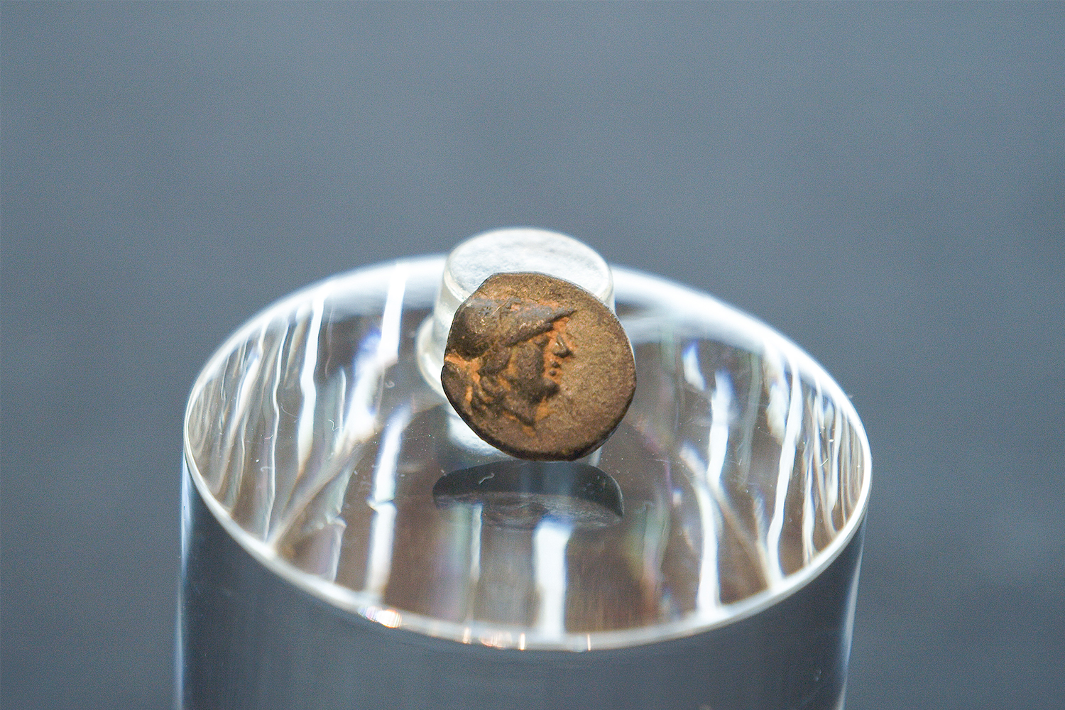 A 13-year-old boy found this bronze coin in a field. It turned out to ...