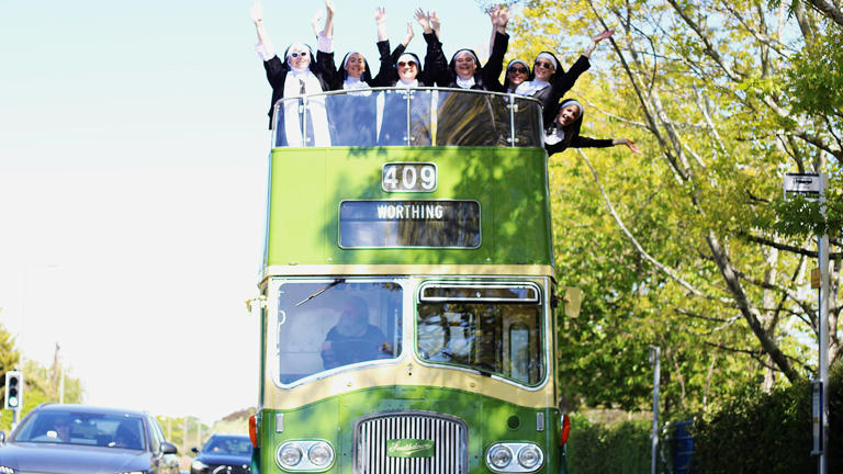 Busload of nuns rolls into Portsmouth for Sister Act