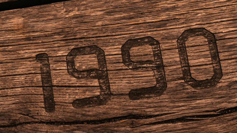 What do the numbers on vintage furniture mean?