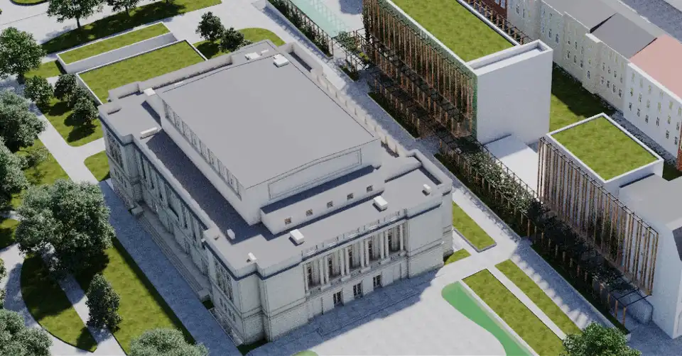 Najpierw zbudowali Akademię Muzyczną, a teraz rozbudują Filharmonię ...