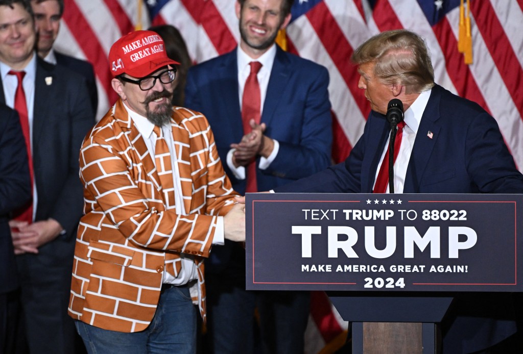 Trump superfan 'Brick Suit' speaks for every California Republican ...