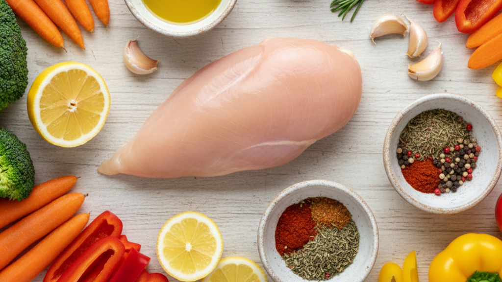 I would just love to eat this chicken every day! Easy and healthy recipe!