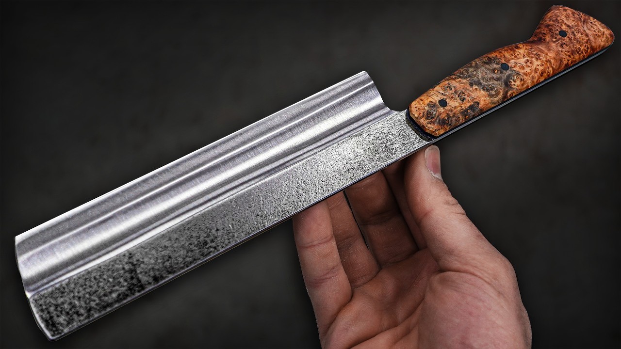 I made a knife with zero heat 🔥 ️