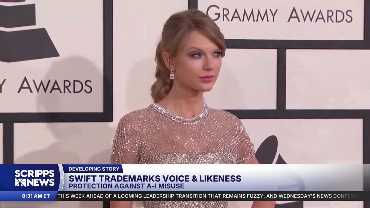 Taylor Swift trademarks her voice and likeness to protect against AI