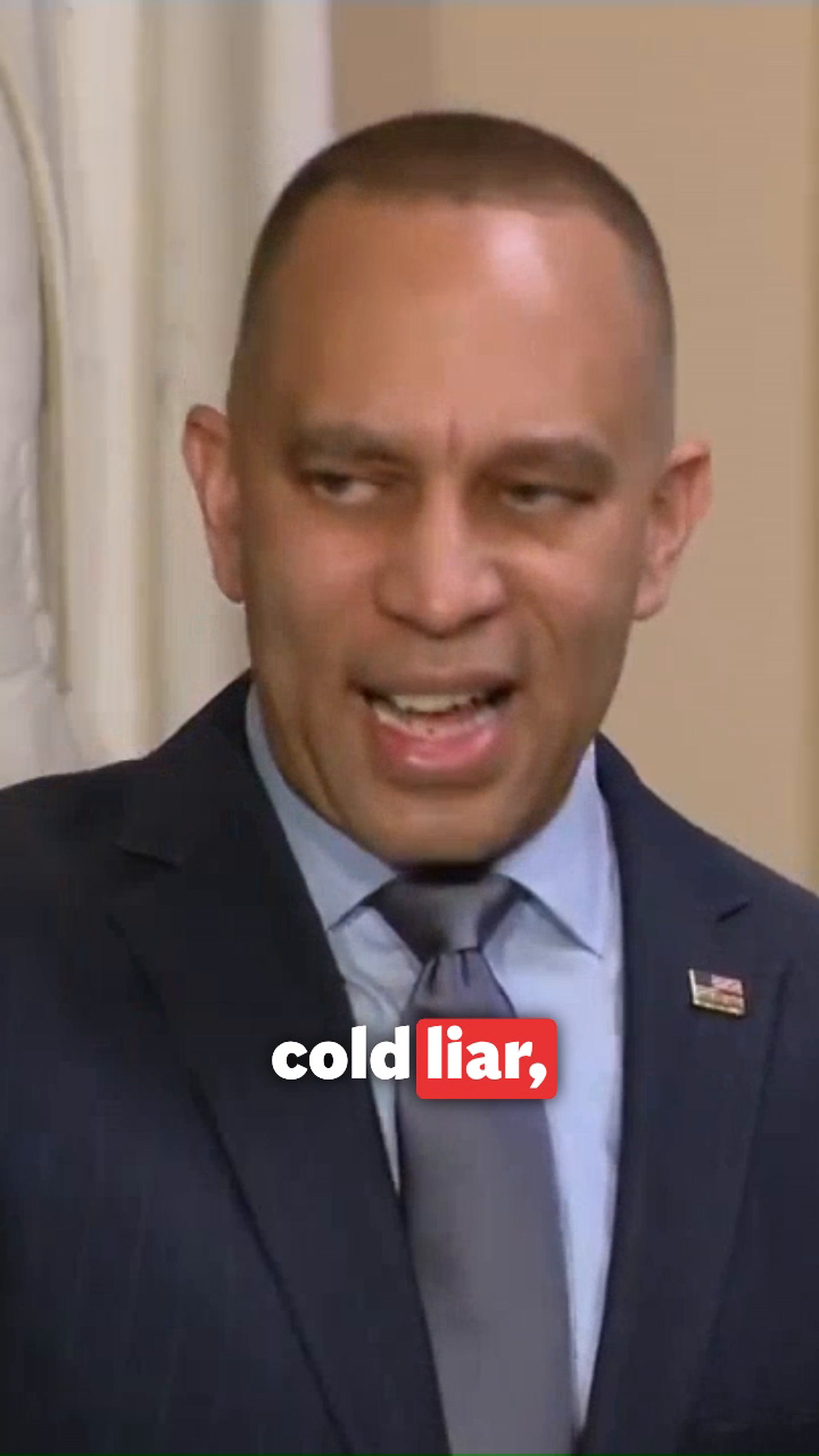 'Clean up your own house': Jeffries fires back at White House