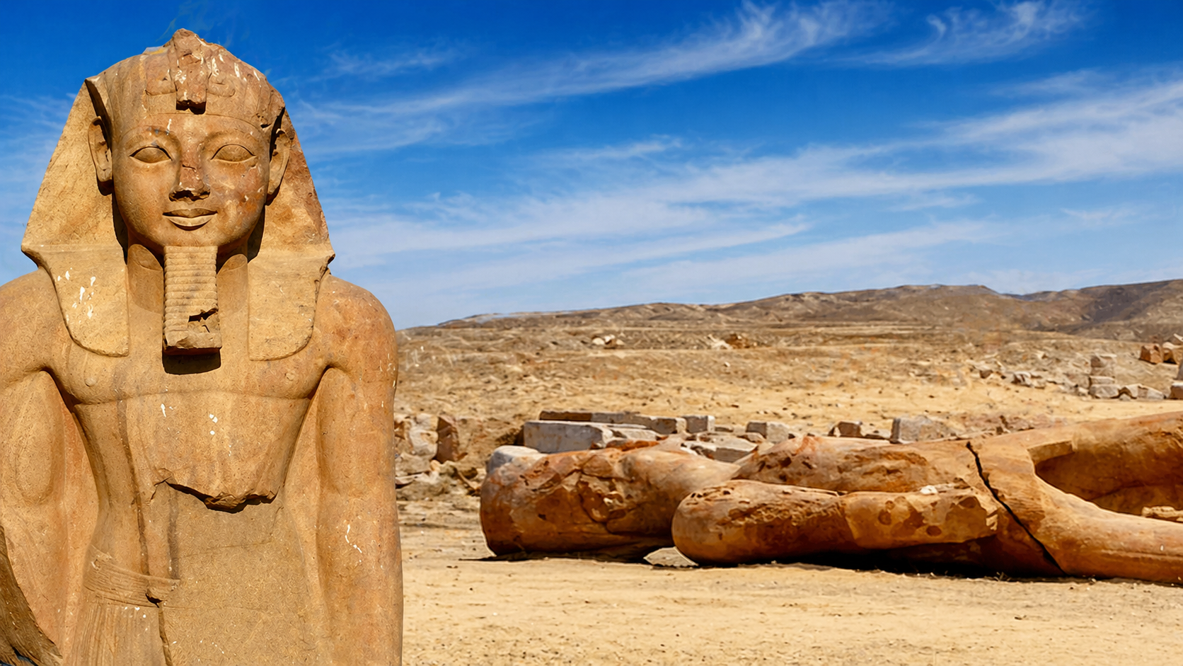 What really burned the ancient Egyptian statues of Tanis?
