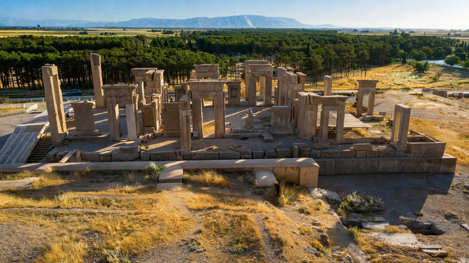 What happened to this ancient site in Iran?