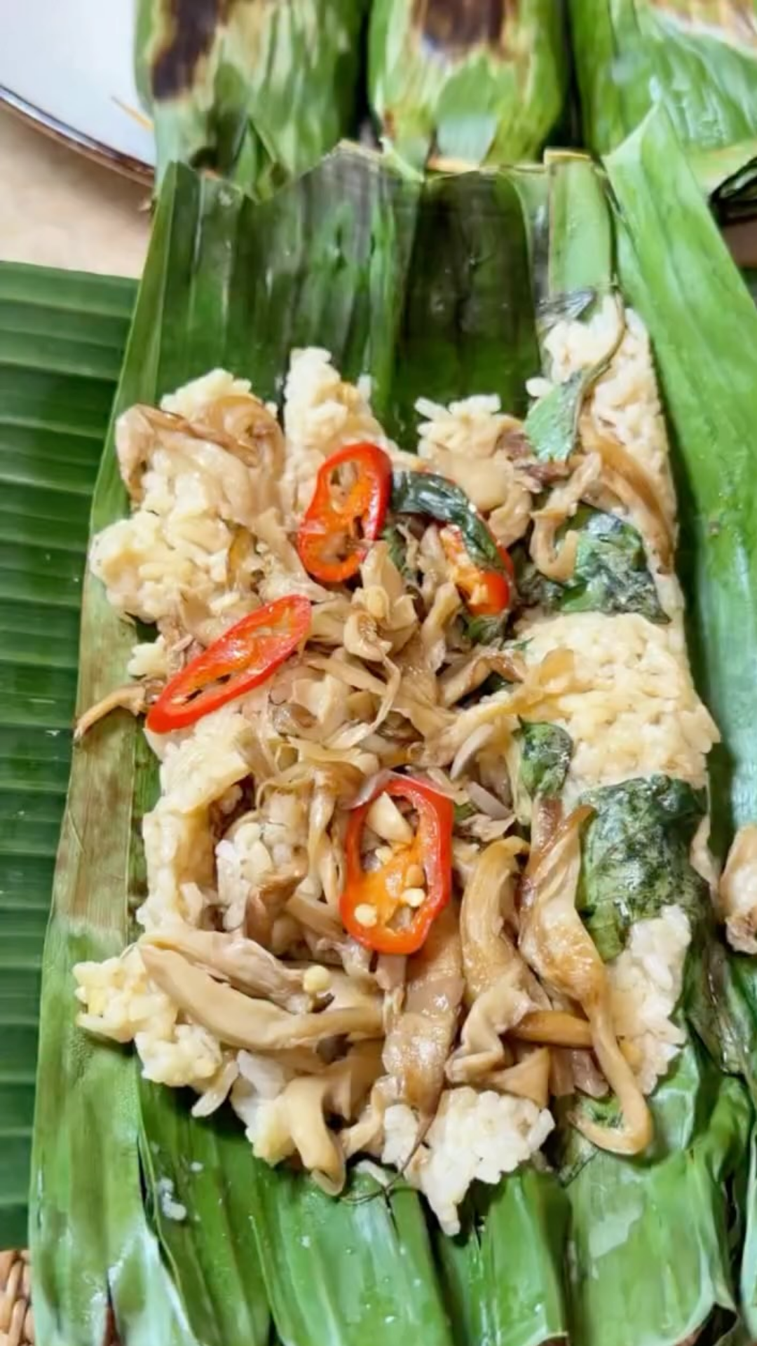 Save this nasi bakar recipe a simple plant based favorite