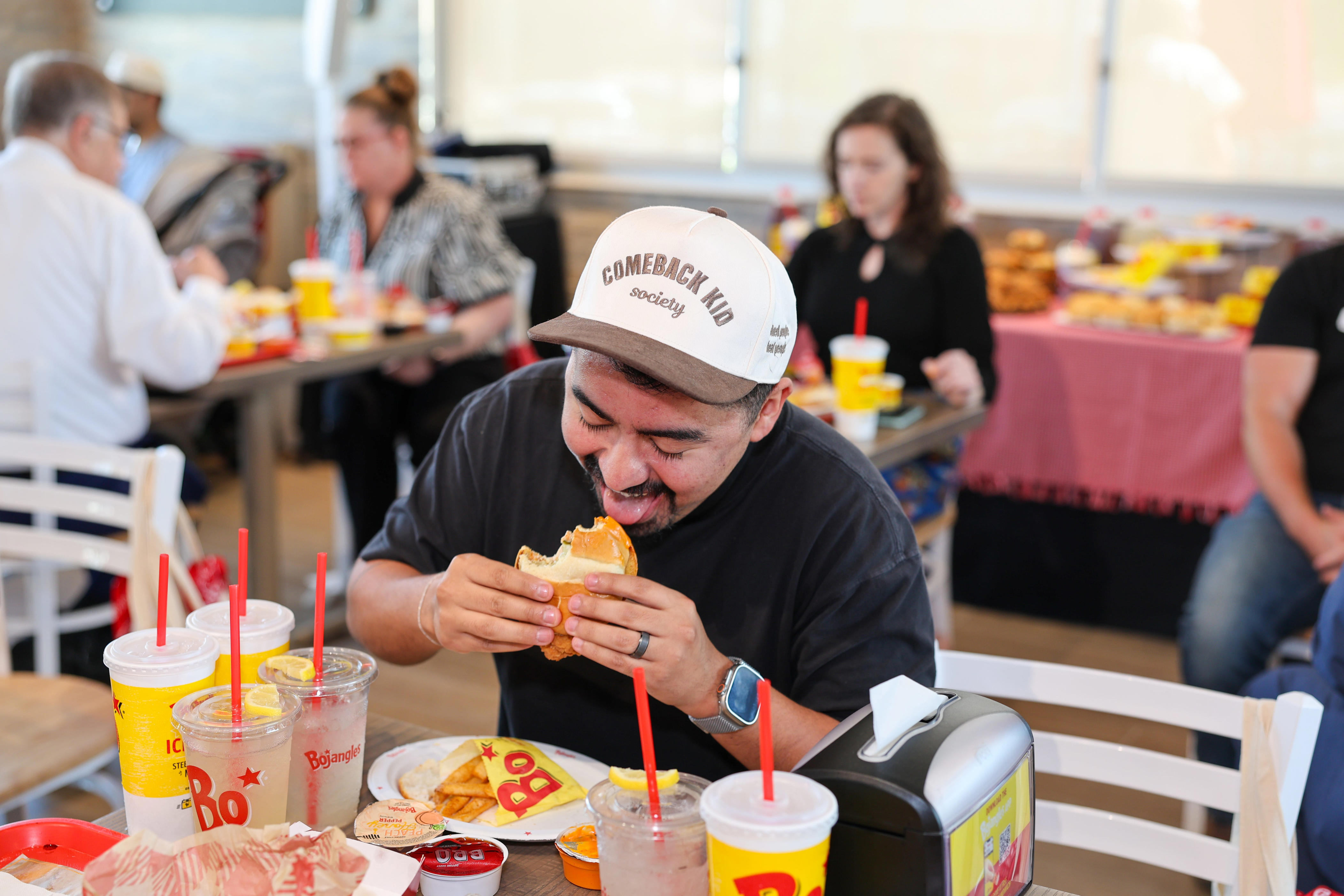 Bojangles opens first Oklahoma City location, drawing crowd to see ...