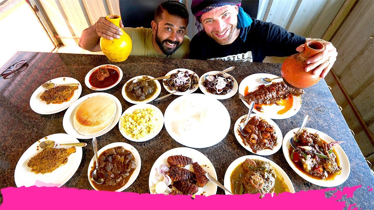 Spicy Indian food at Kerala Toddy Shop - Crab, fish & coconut toddy ...