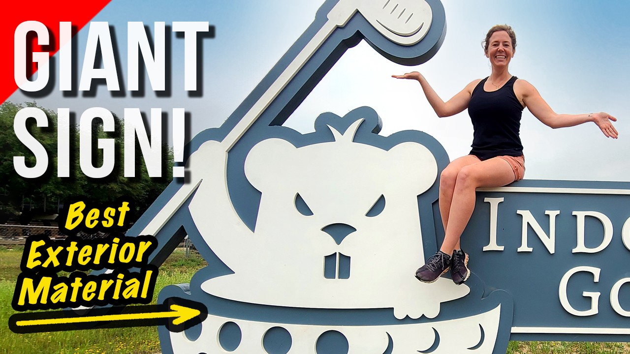 Build a stunning 3D CNC business sign using 7 MDF layers