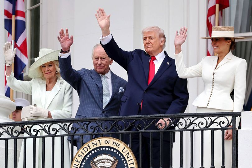 Confused Trump's 5-word response to King Charles' highly unusual question