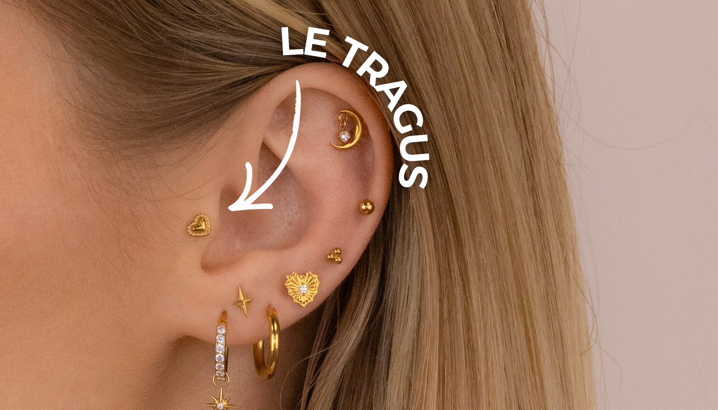Piercing en el tragus: brillo, estilo y cuidados clave