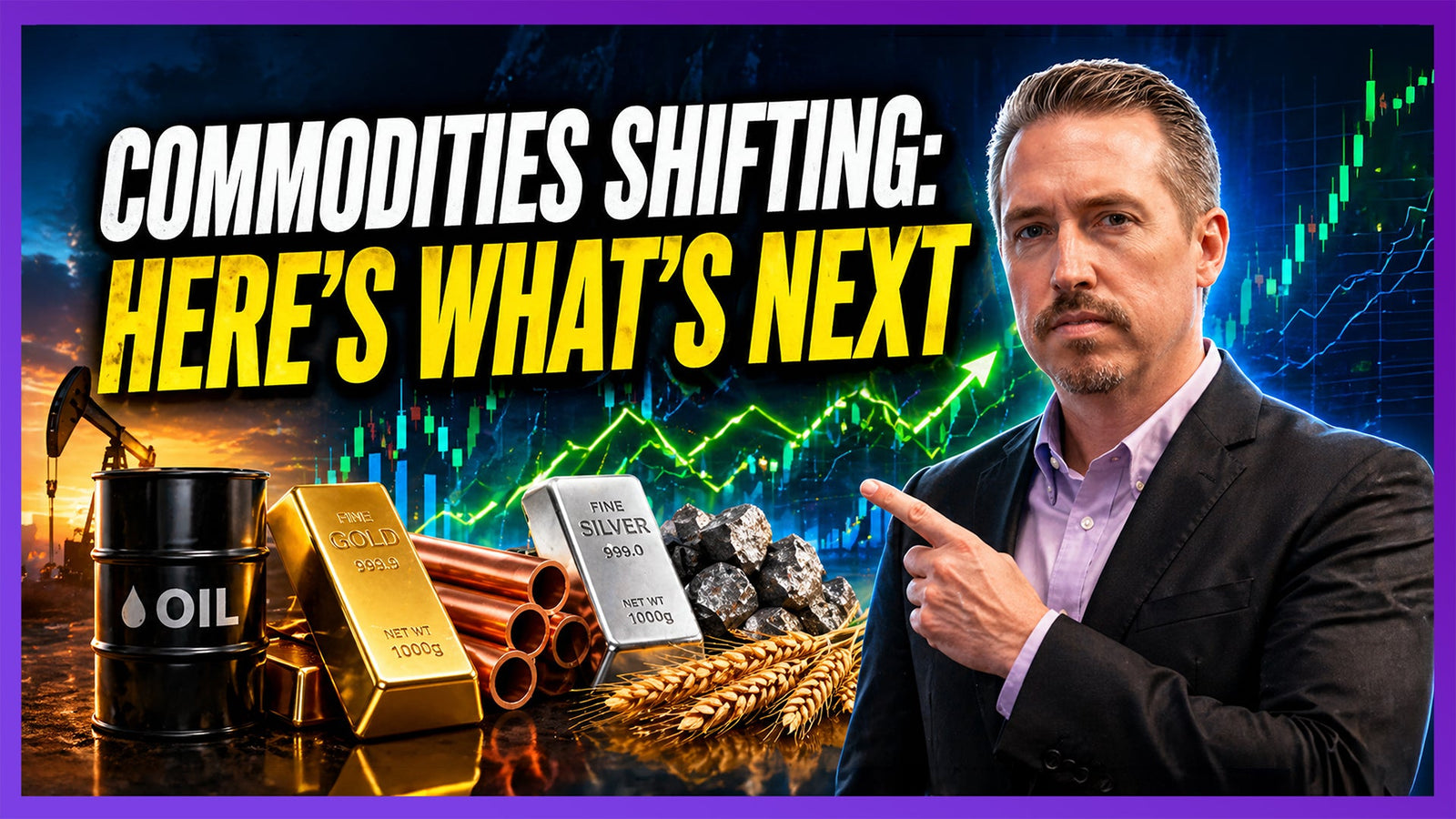 Oil breaks $100 while gold and silver crack: What the charts are ...