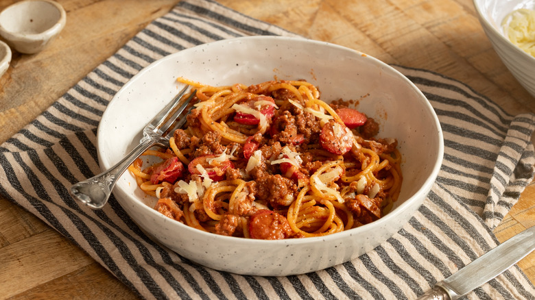Filipino pasta recipe