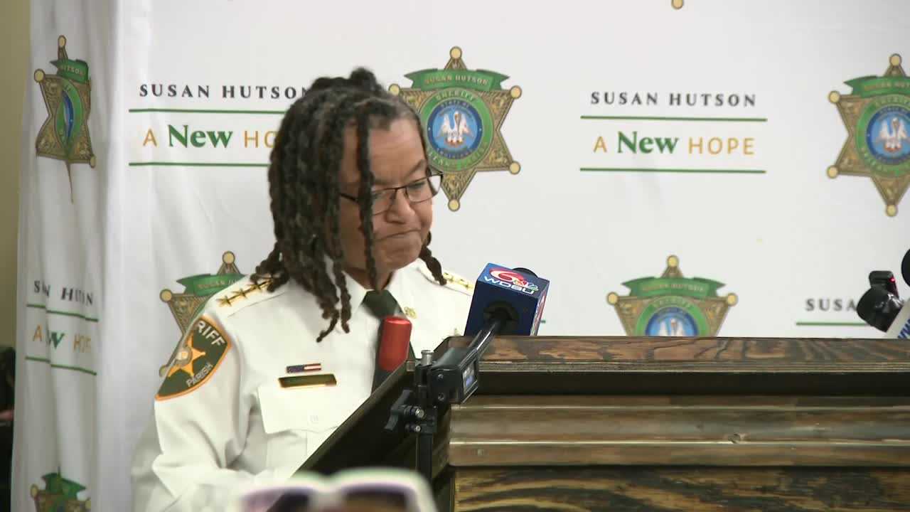 Sheriff Susan Hutson gives emotional farewell address as she enters her ...