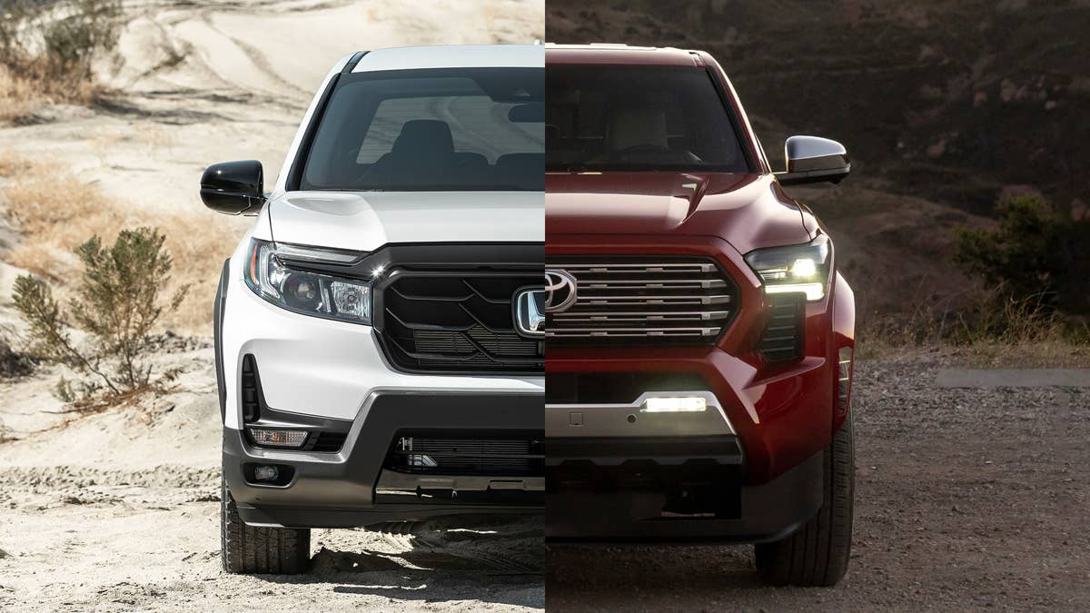 2026 Honda Ridgeline vs. 2026 Toyota Tacoma: 4 major differences