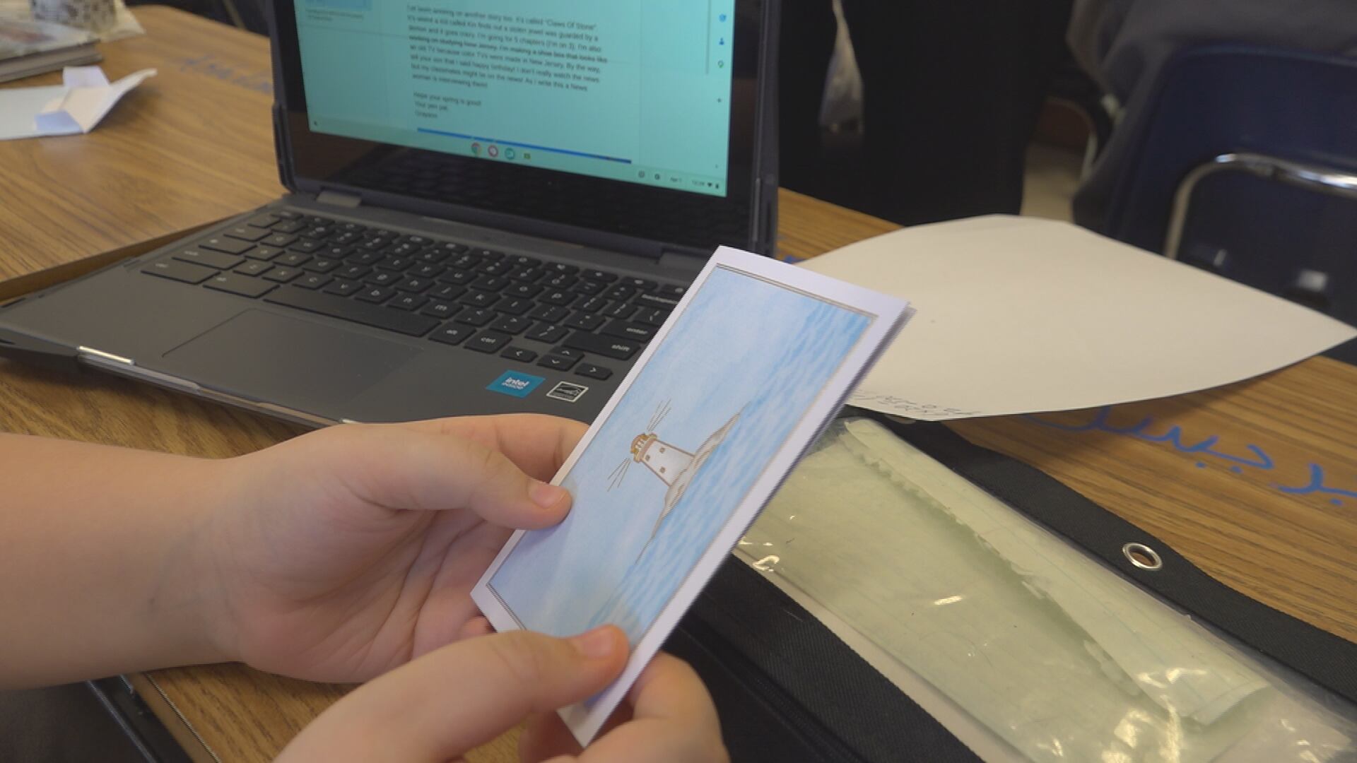 Woodlands Senior Living pen pal program connects Waterville students ...