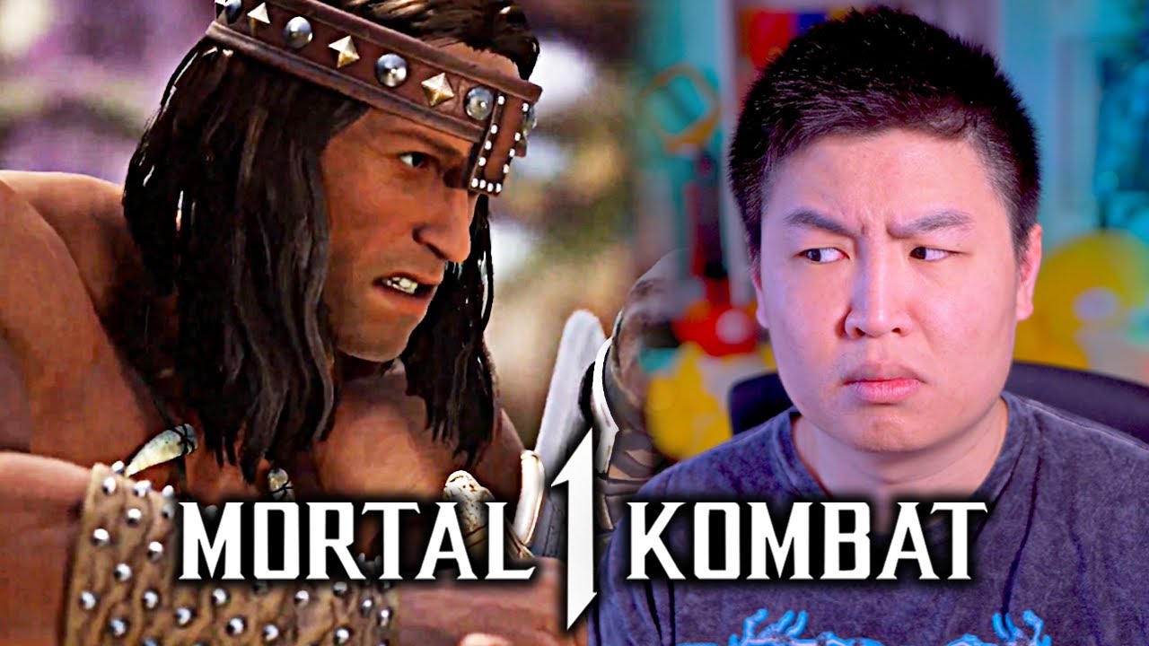 Conan the Barbarian teaser trailer reaction for Mortal Kombat 1
