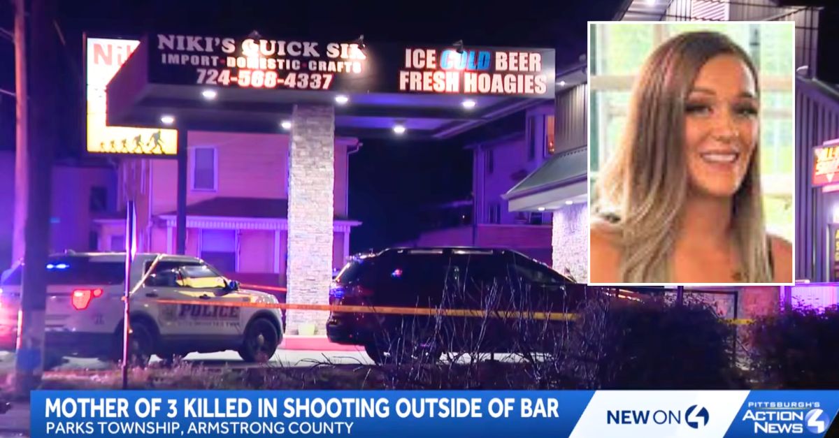 Woman stepping in to help suspected victim outside bar shot dead as ...