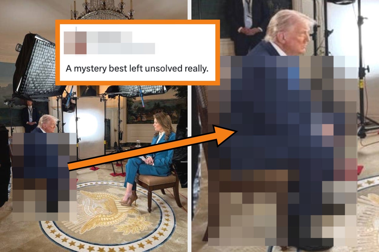 Something really weird is going on with Trump in this photo from his 60 ...