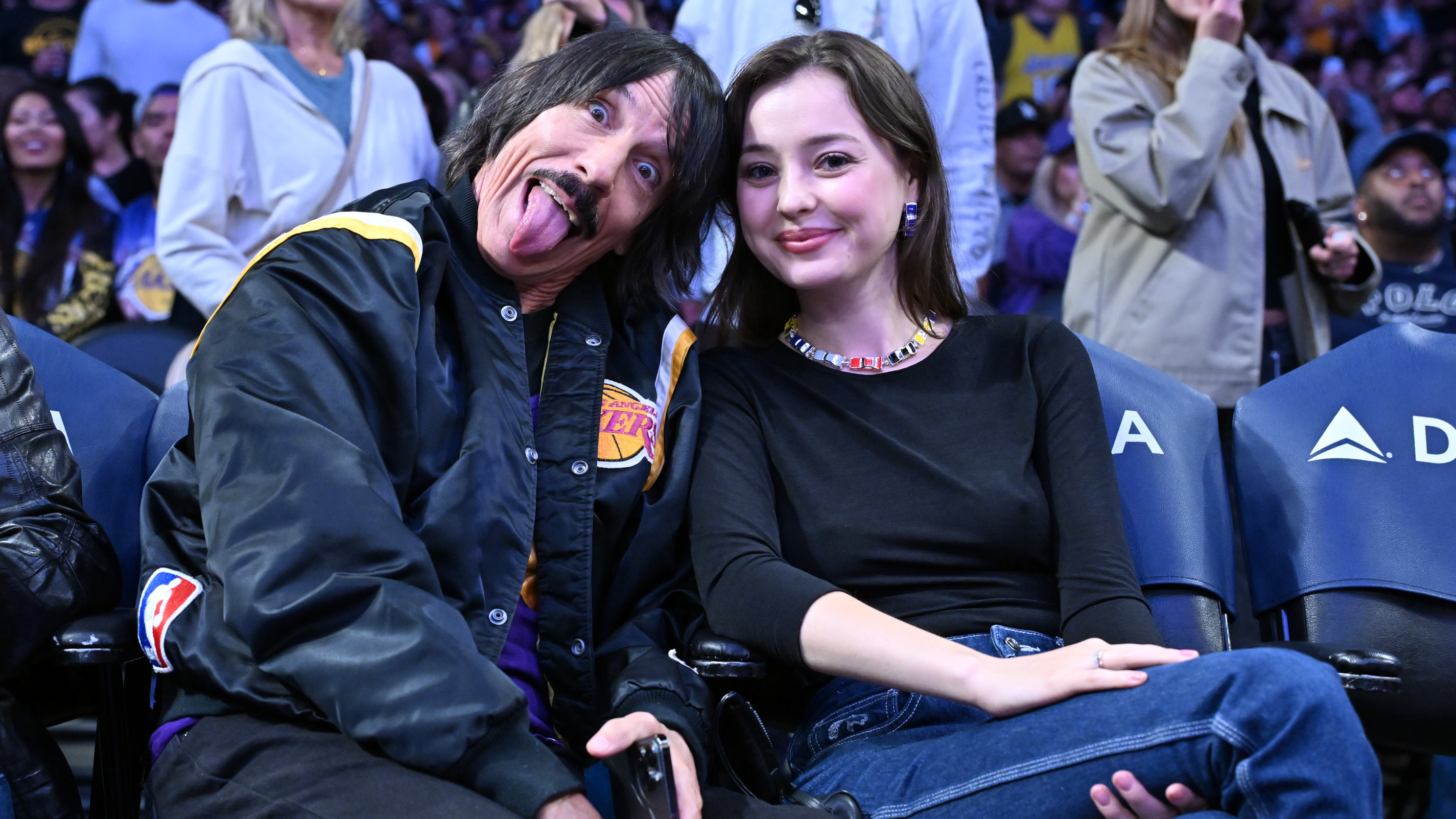 Girlfriend of Red Hot Chili Peppers singer defends their 33-year age gap