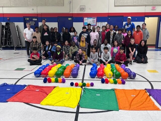 Wichita elementary school receives new PE equipment through fitness grant