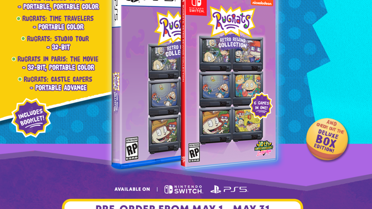 Rugrats: Retro Rewind Collection brings six classic games to Switch and PS5