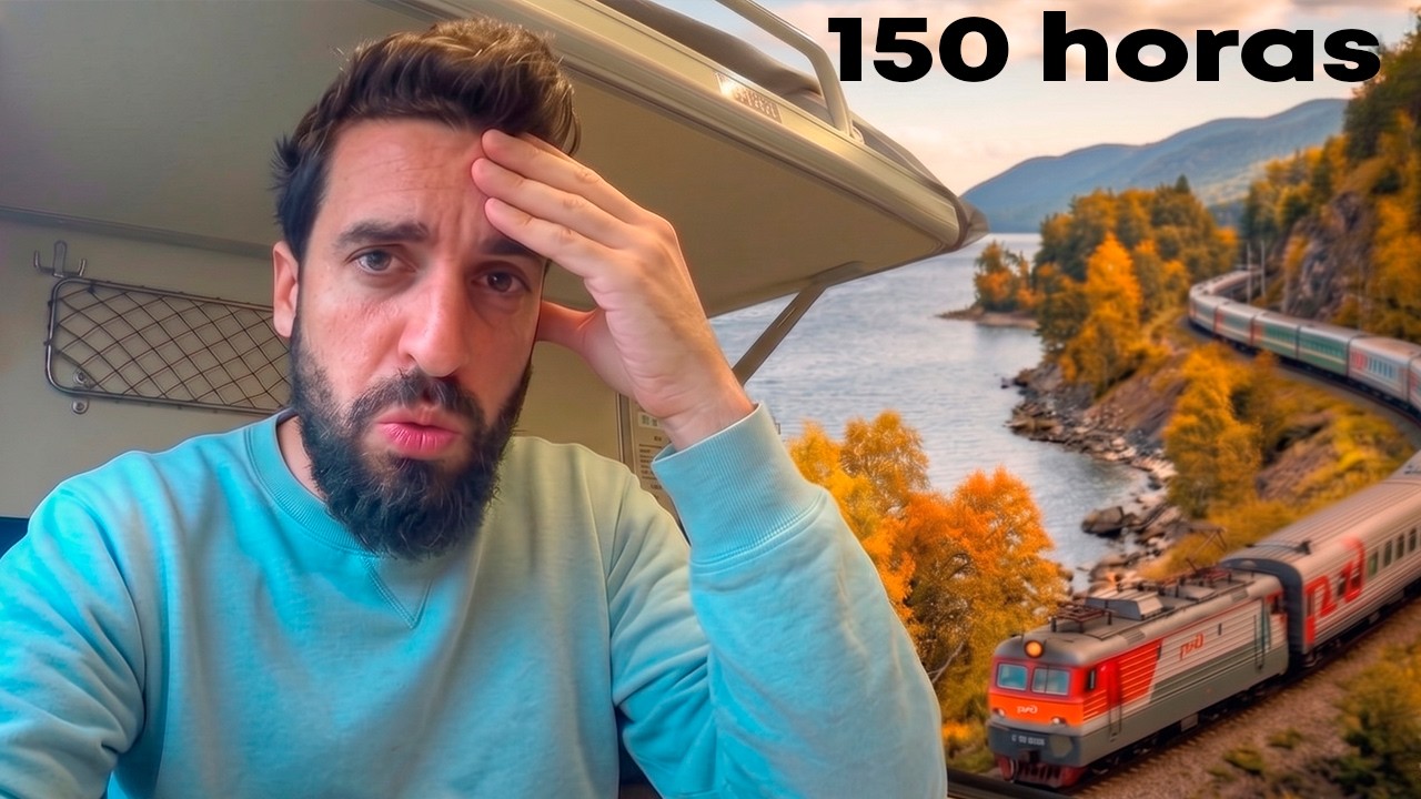 150 horas en tren: ¿locura o aventura?