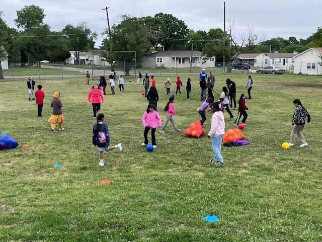 Wichita elementary school receives new PE equipment through fitness grant