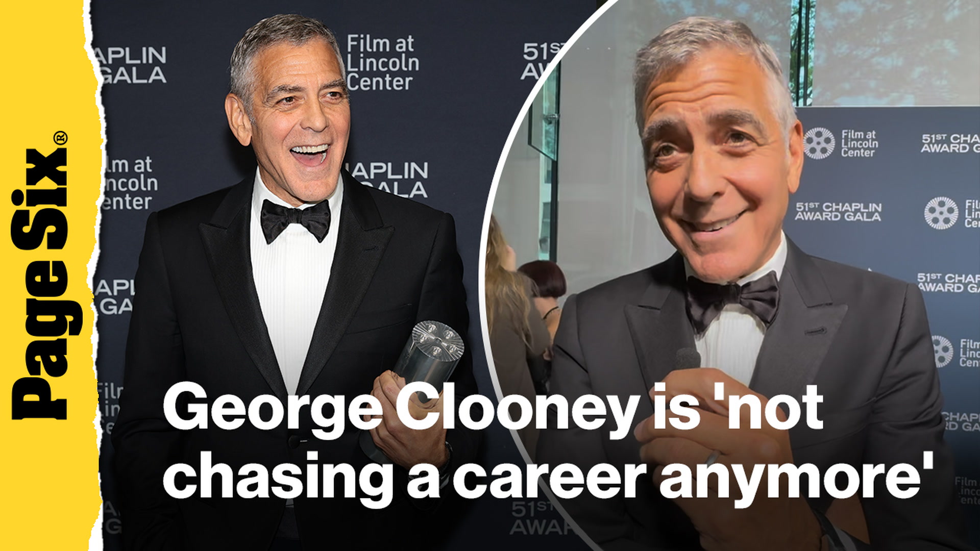 George Clooney, 64, reveals he's slowing down: 'I'm not chasing a ...