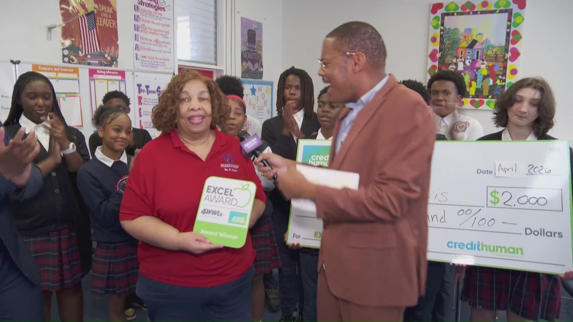 New Orleans teacher Roselyn Davis earns Excel Award