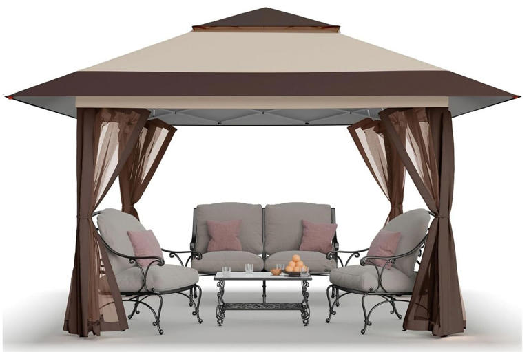 Amazon’s hush-hush backyard living sale includes umbrellas, outdoor ...