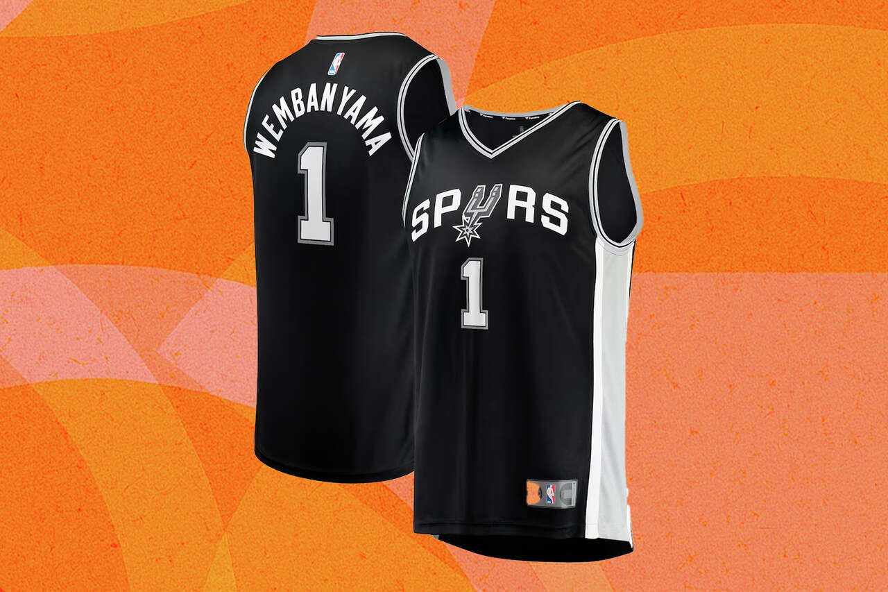 Spurs playoff run heating up. Here's the Wembanyama jersey fans want