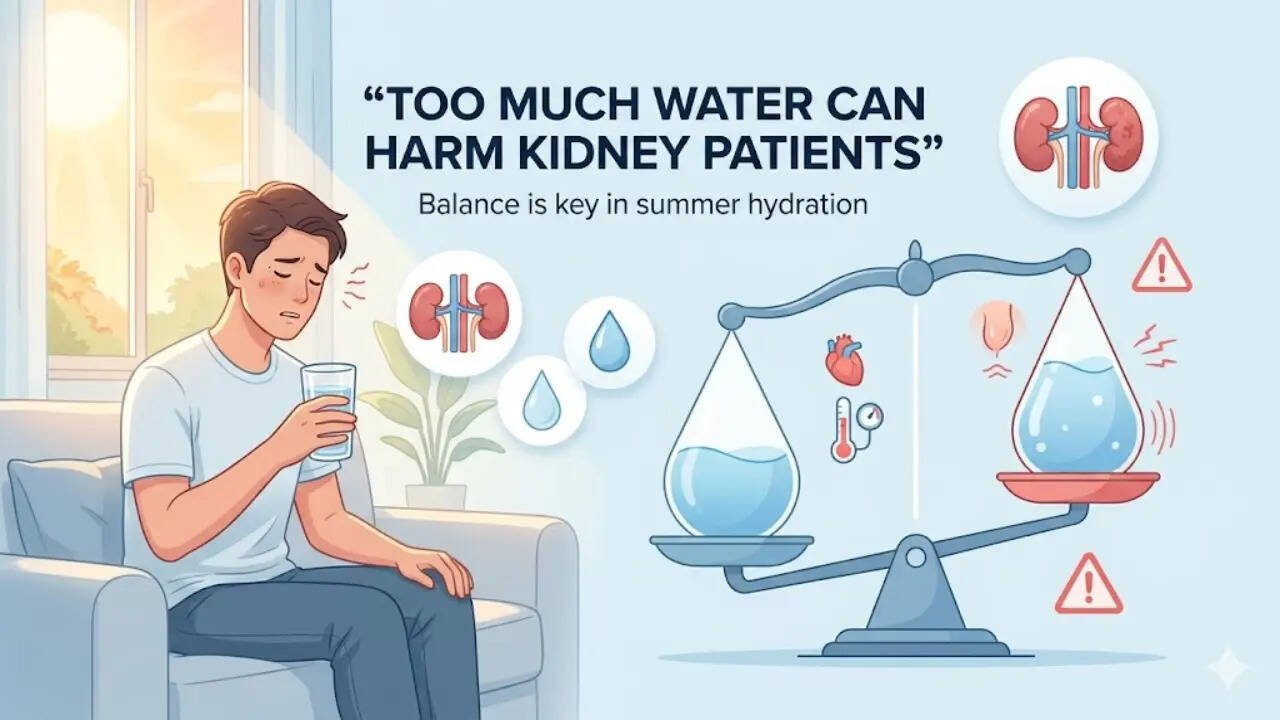 Overhydration: What happens when kidney patients drink too much water ...