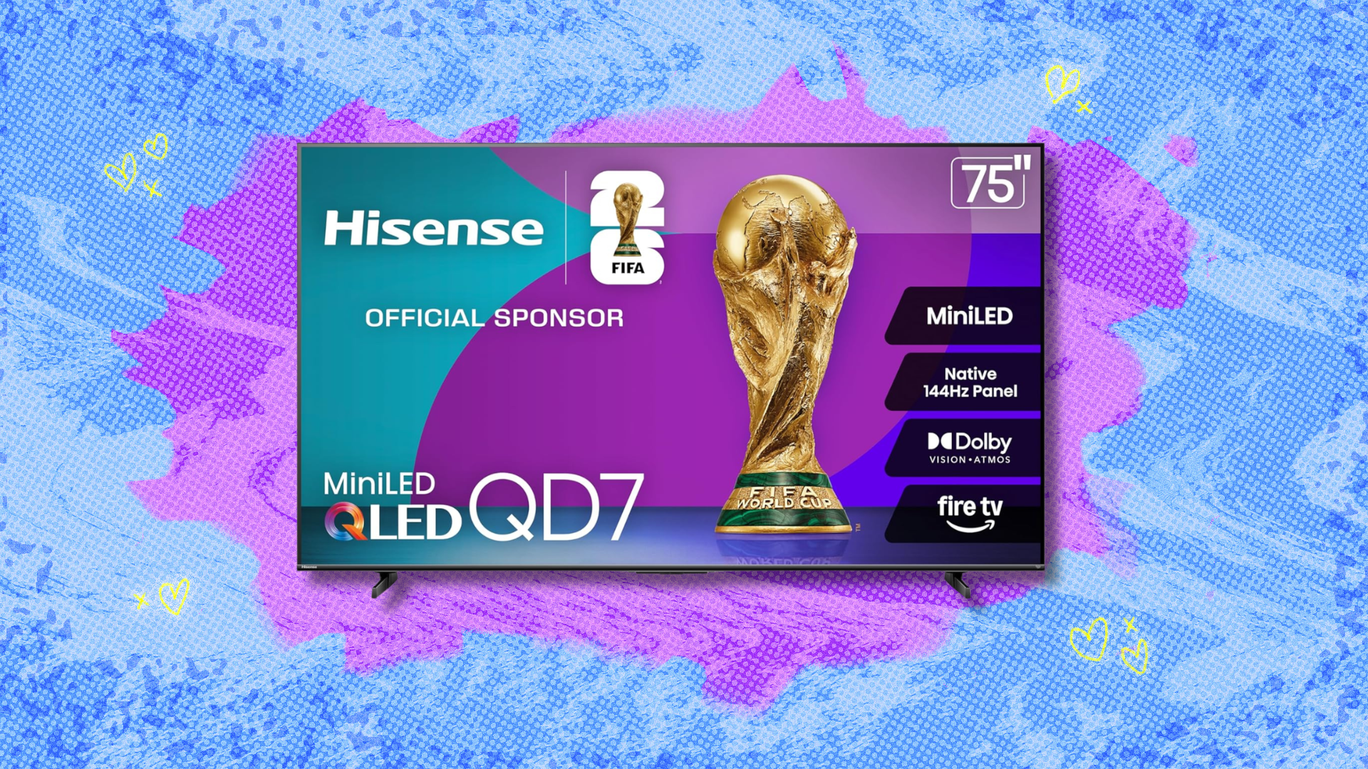 The Hisense 75-inch QD7 TV has dropped to its lowest-ever price at ...