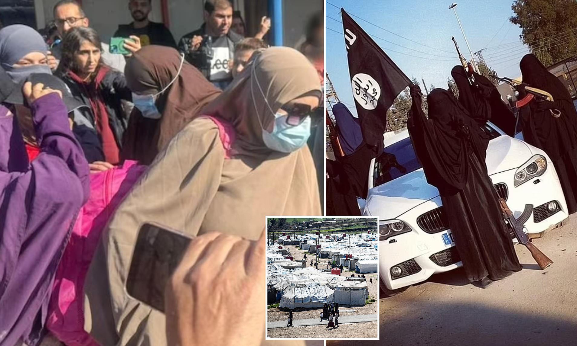 The grim fate awaiting ISIS brides on return to Australia is revealed ...